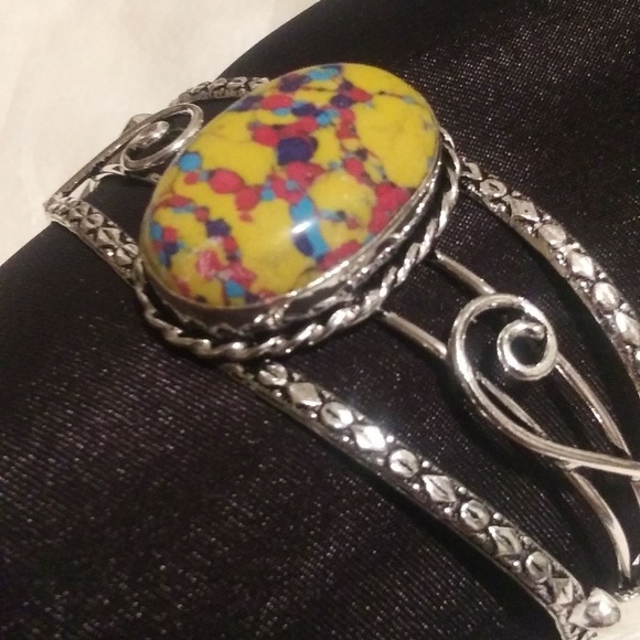 Jewelry | Mosaic Cuff Braclet | Poshmark